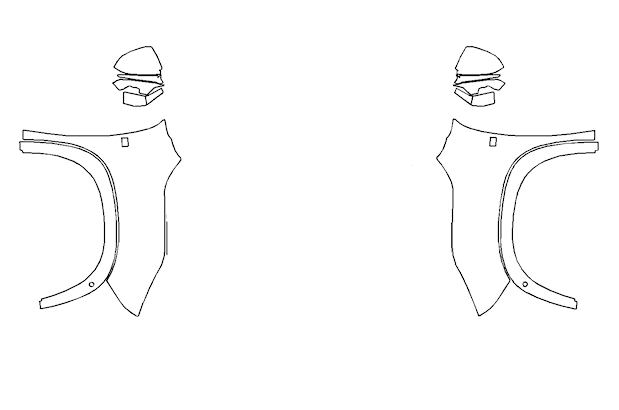 Full Fender and Mirror Kit | LEXUS TX350 | TX500h F-Sport 2025 ...