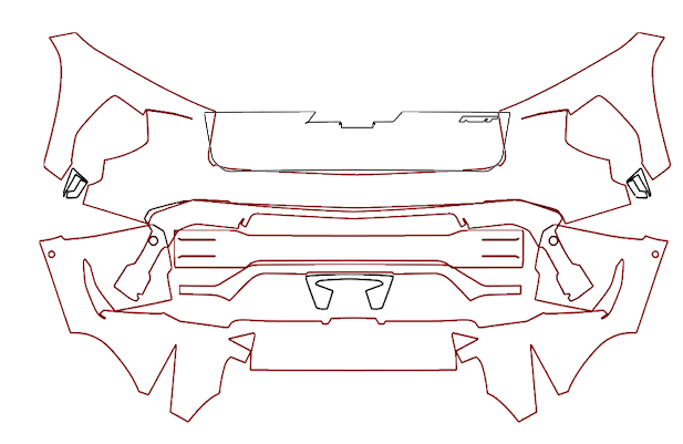 Bumper Kit | CHEVROLET SILVERADO EV RST 2024 – PAINTPROTECTIONFILM.CA