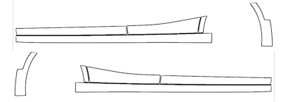 Rocker Panel Kit | SUBARU LEGACY 2024 – PAINTPROTECTIONFILM.CA