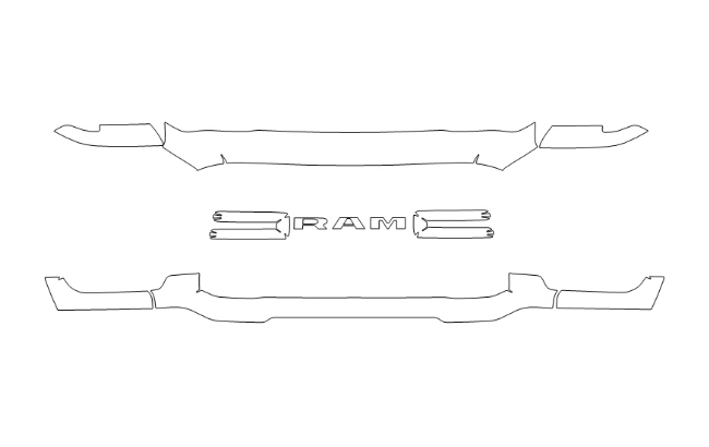 Grille Kit | RAM 2500 LARAMIE LONGHORN 2020 – PAINTPROTECTIONFILM.CA