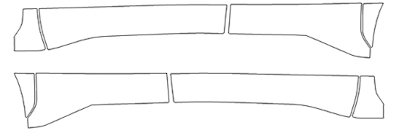 Rocker Panel Kit | TOYOTA BZ4X 2024 – PAINTPROTECTIONFILM.CA