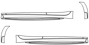 Rocker Panel Kit | NISSAN MAXIMA 2021 – PAINTPROTECTIONFILM.CA