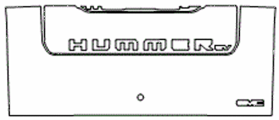 Tailgate Kit | GMC HUMMER EV PICKUP 2024 – PAINTPROTECTIONFILM.CA