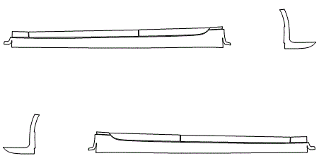 Rocker Panel Kit | AUDI A6 S-LINE 2019 – PAINTPROTECTIONFILM.CA