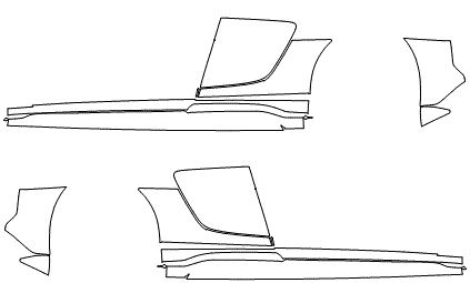 Rocker Panel Kit | AUDI R8 COUPE 2020 – PAINTPROTECTIONFILM.CA