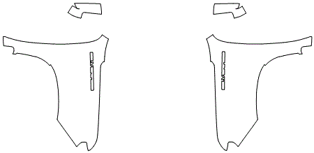 Full Fender and Mirror Kit | Chevrolet Silverado 1500 RST 2021 ...