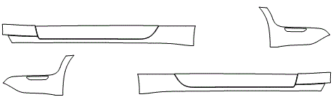 Rocker Panel Kit | FORD MUSTANG SHELBY GT350 2019 – PAINTPROTECTIONFILM.CA