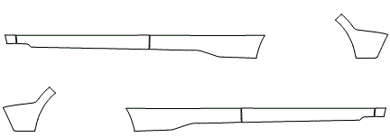 Rocker Panel Kit | FORD EDGE SE - SEL 2021 – PAINTPROTECTIONFILM.CA