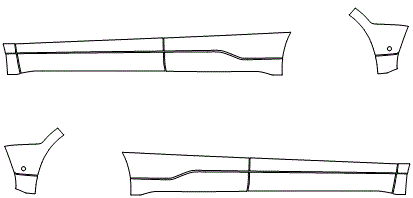 Rocker Panel Kit | FORD EDGE ST 2019 – PAINTPROTECTIONFILM.CA