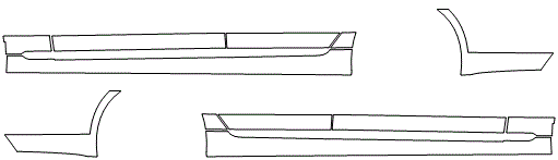 Rocker Panel Kit | GENESIS G80 2020 – PAINTPROTECTIONFILM.CA