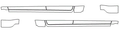 Rocker Panel | GMC CANYON ELEVATION 2022 – PAINTPROTECTIONFILM.CA