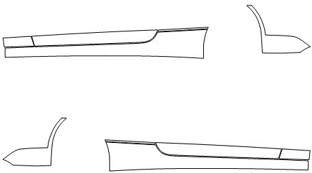Rocker Panel Kit | MERCEDES BENZ C-CLASS C300 BASE COUPE 2021 ...