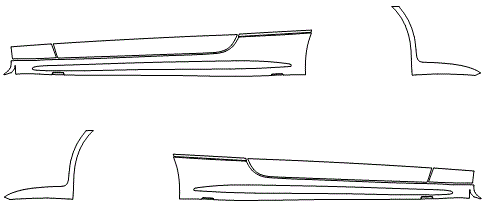 Rocker Panel Kit | MERCEDES BENZ C-CLASS AMG C63 S COUPE 2021 ...