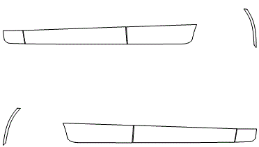 Rocker Panel Kit | MERCEDES BENZ GLC SUV 300 2021 – PAINTPROTECTIONFILM.CA