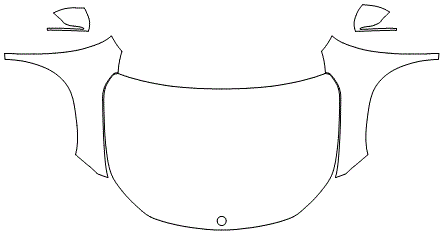 Full Hood & Fender + Mirror Kit | MERCEDES BENZ GLA SUV 250 AMG LINE 2 ...