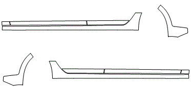 Rocker Panel Kit | VOLKSWAGEN GOLF GTI 2019 – PAINTPROTECTIONFILM.CA